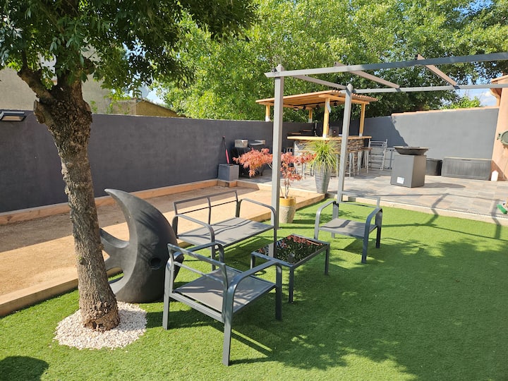 Maison Avec Extérieur 2 Chambres à 20mn Des Plages - Pierrefeu-du-Var