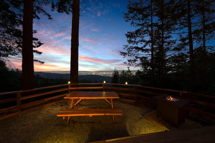 Yurt Above It All, Glamp On-site - Big Basin Redwoods State Park, California