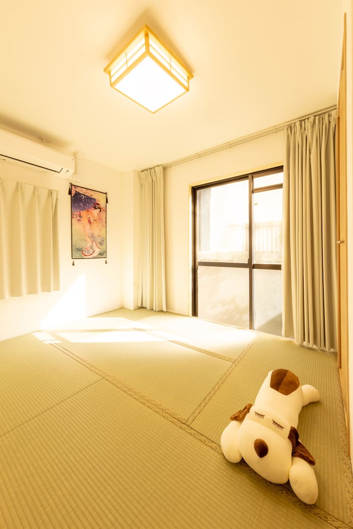 Mars Hotel/102部屋（5人2室套房/带有小庭院) - Asakusa