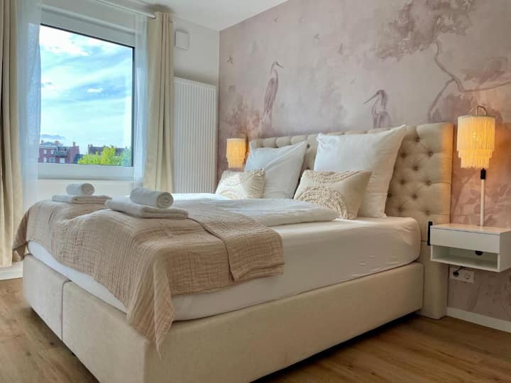 Stilvolle Wohnung Nahe Berlin Mit Parkplatz - Brieselang