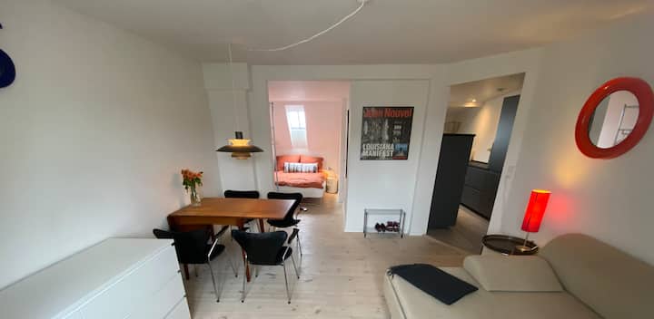 Fin Lejlighed Med Tagterrasse - Copenhaguen