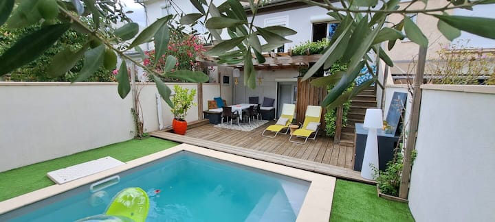 Magnifique éChoppe+piscine - 6p - Bordeaux