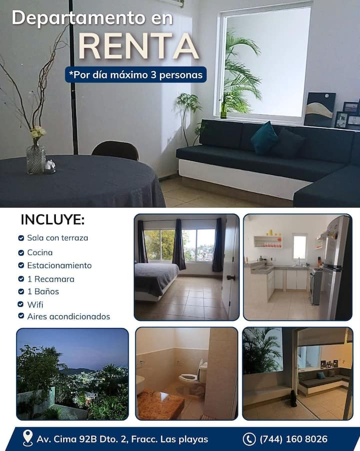 Departamento "La Cima" - Acapulco