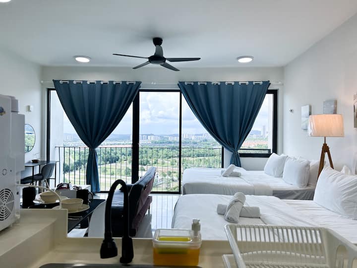 Tf13#4pax#private#studio#cozy#setiacitymall - Shah Alam