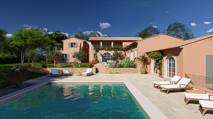 Villa De Luxe Neuve Proche Gigaro - Croix Valmer - 聖特羅佩