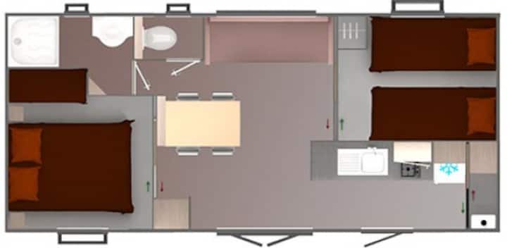 Mobil-home Entre Dunes Et Vignes N°10 - Hourtin Plage