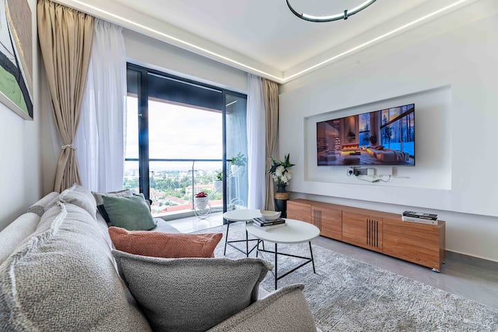 Riara Sunrise City Views;luxury 1br Steps To All! - Kenya