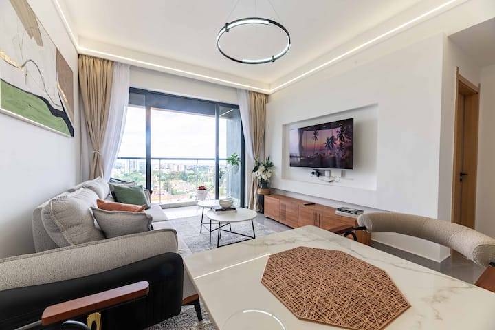 Riara Sunrise City Views;luxury 1br Steps To All! - Nairobi