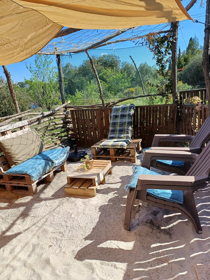 Tente Sur Terrain De Loisirs - Anduze