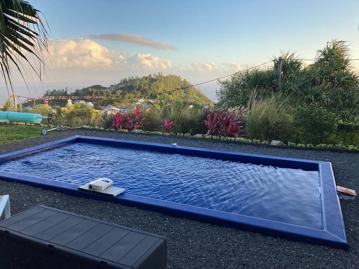 Bungalow - Piscine Et Vue Mer - Réunion