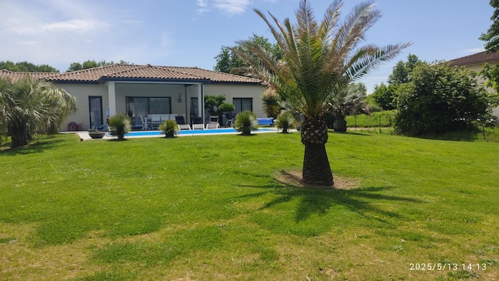 Maison Familiale Avec Piscine" Lavillapalmyre" - Montauban