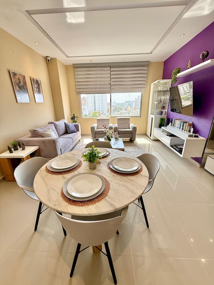 Piso 9 - Wifi Rápido -Zona Ideal -Largas Estancias - Barranquilla