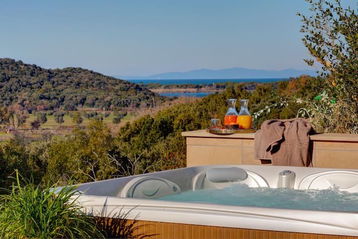 3-bedroom Villa With Hot Tub (6c) - Orbetello