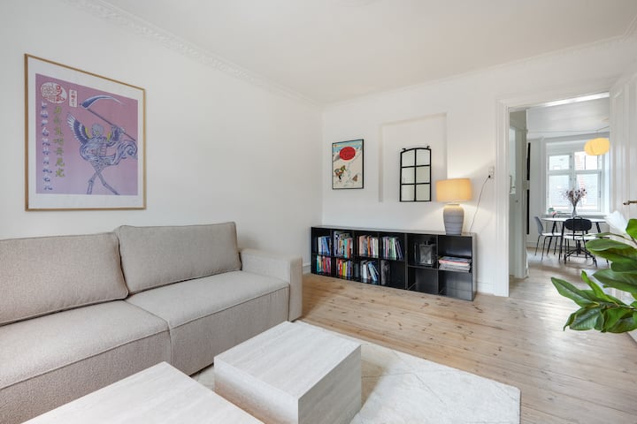 Bright Apt. Near Airport & City - Kopenhag