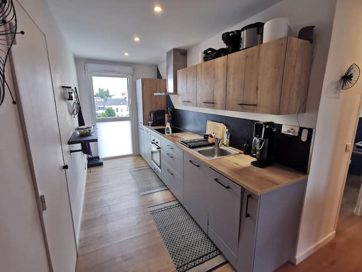 Appartement  Centre-ville Terrasse & Parking - Vannes