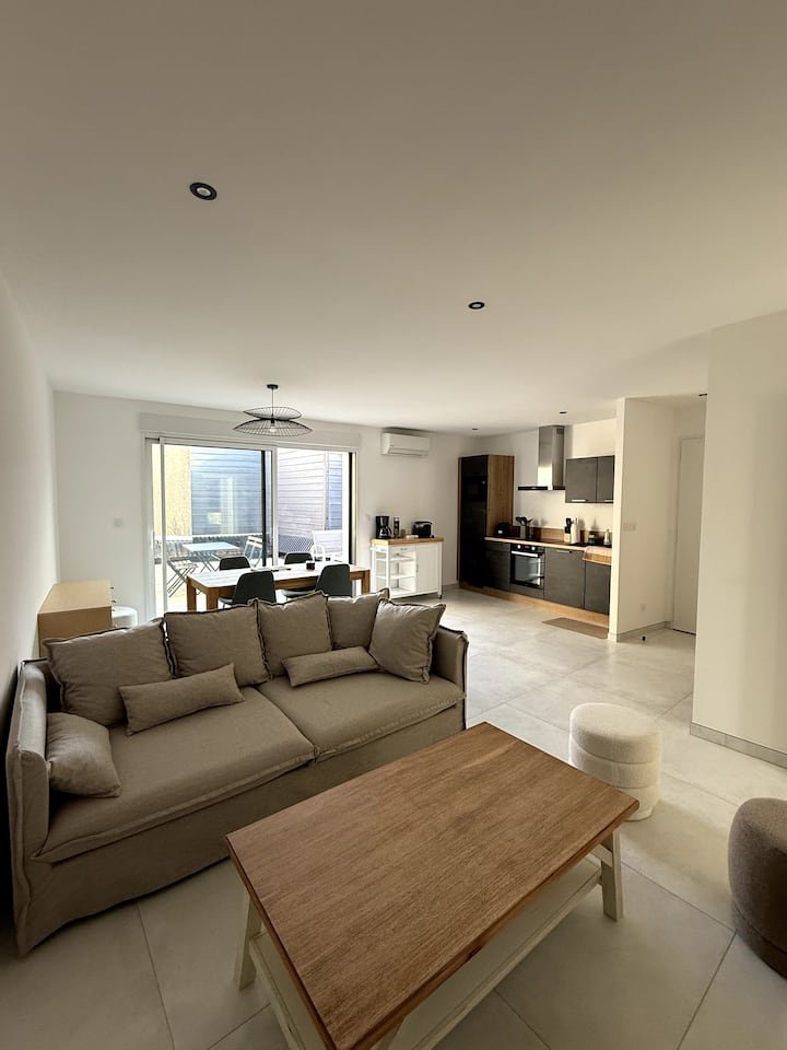 Appartement Centre-ville Jard/mer Avec Terrasse - Jard-sur-Mer