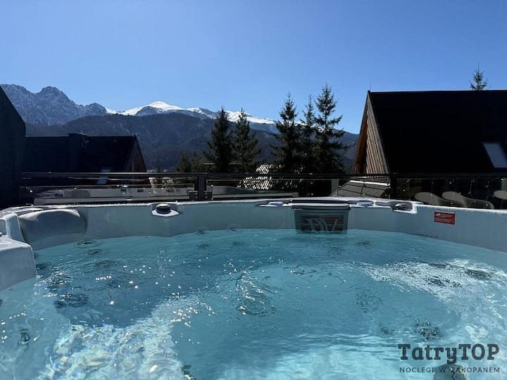 Dom Czarne Wierchy 5 Jacuzzi Sauna Premium - Zakopane