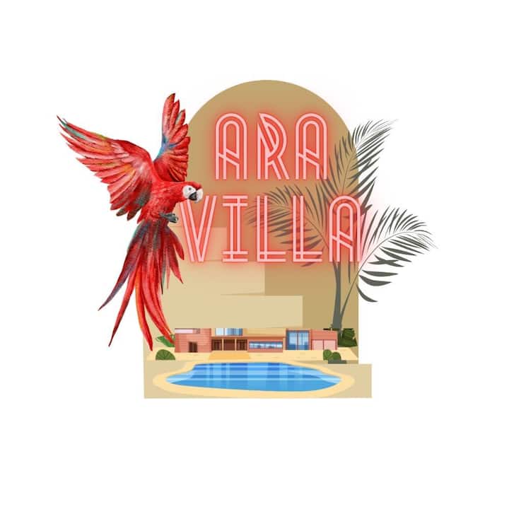 Villa Familiale Avec Piscine - Agafay