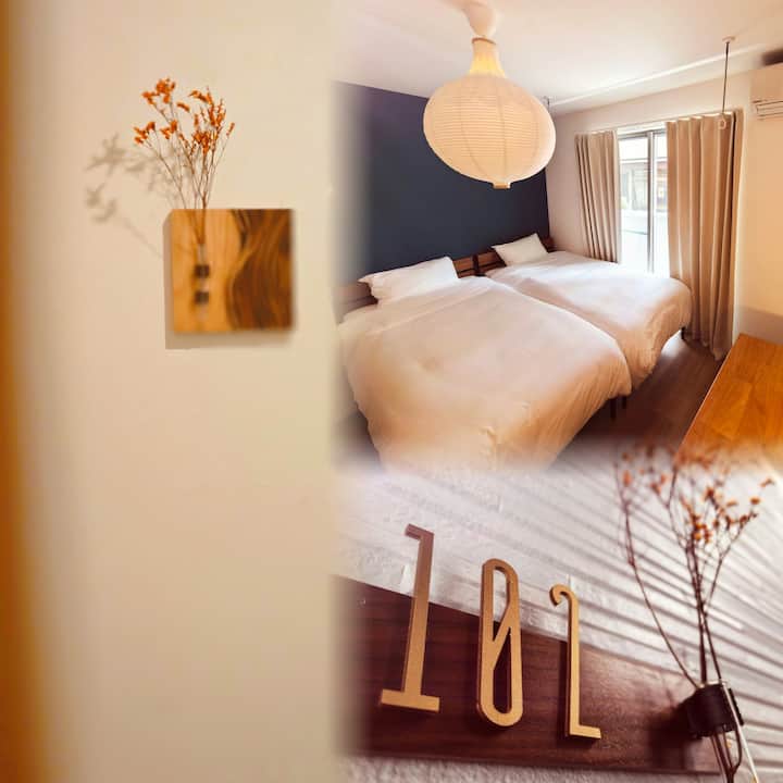 Mossy Nest A102,步行7分钟到jr地铁站，上野附近温馨房，适合情侣蜜月，闺蜜旅行 - Ueno