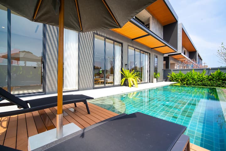 豪华海景别墅,带私人泳池A2 - Phuket