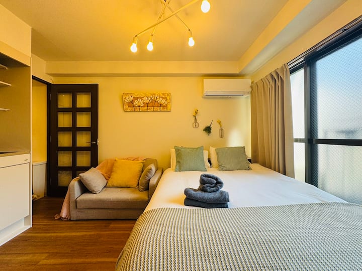 新宿区乘车10分钟可达新宿站,安静整洁温馨舒适公寓,徒步3-4分钟可达中井及落合站2个车站303 - Shibuya