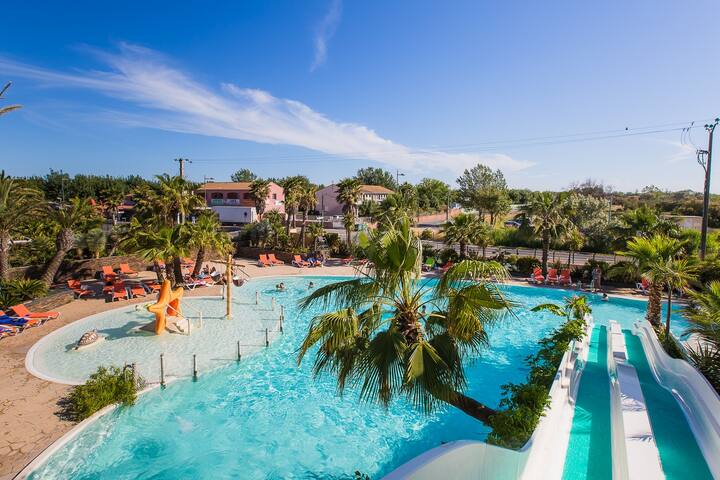 Mobil Home 4 Pers Camping 4 * Serignan - Valras-Plage