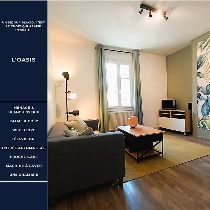 L'oasis-t2 Spacieux-wifi-tv-gare - Chambray-lès-Tours