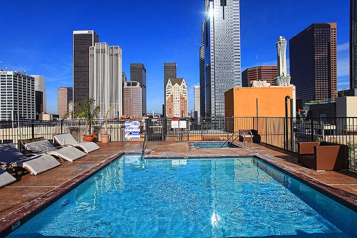 Sun-soaked Urban-chic Retreat In Dtla - 로스앤젤레스