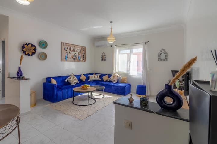 Charmant Appartement à 2 Min Des Jardins De Ménara - Marrakesh