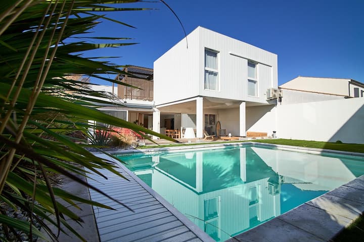 Villa D’architecte Avec Piscine Proche De La Plage - Châtelaillon-Plage