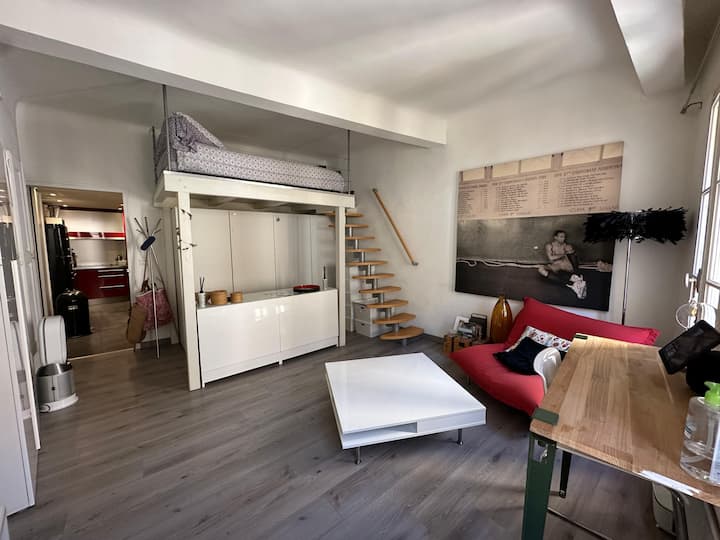 Chez Anne-appart Mezzanine Centre Ville Historique - Aix-en-Provence