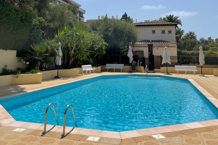 Plage à 5 Min, Grande Terrasse, Piscine, Tennis - Antibes