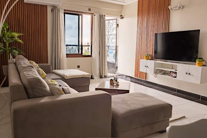 Appartement Emmanuel Cozy Vues Perchées Sur Makepe - Douala