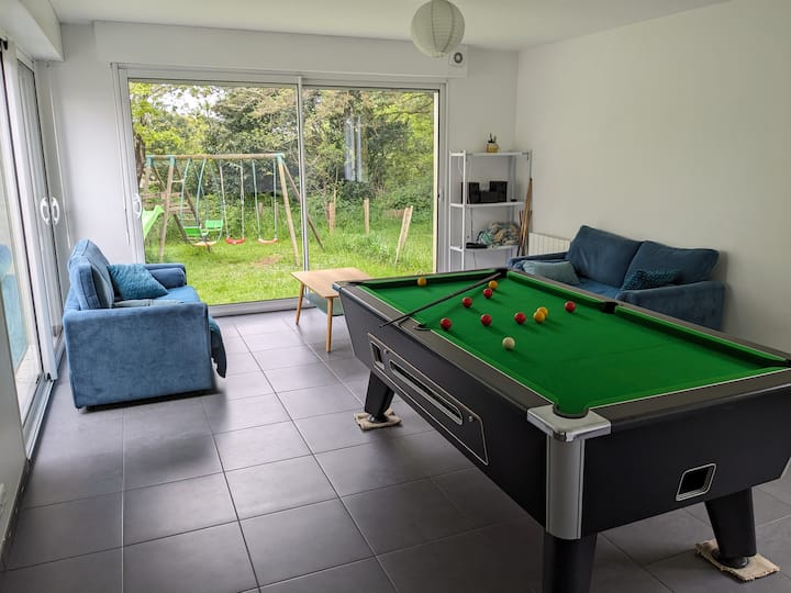 Maison Au Calme Proche Mer : 8adultes+2enfants - Baden