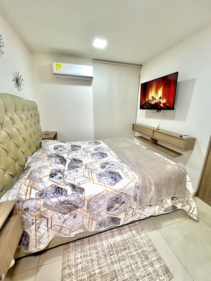 2br/ Balcón, Piscina, Secadora, Gym, Wifi Y Más - Barranquilla