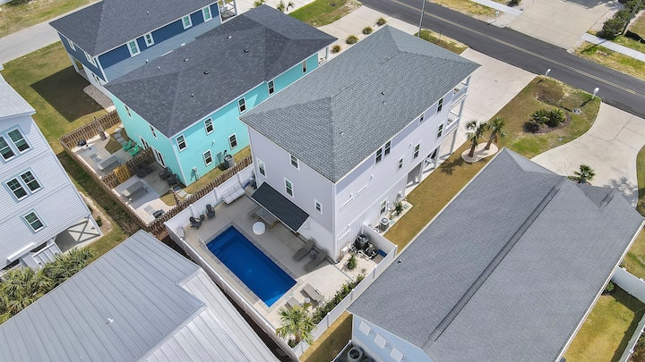 Luxury 5br- Heated Pool Free For Sept/oct - Carolina Beach