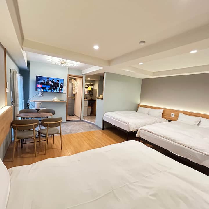 Hotel Aaron大正駅前1分 デラックスアパートメント最大8人 複数部屋あり 団体可 - Umeda