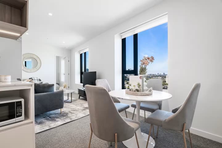 Stylish Southbank 2bd Epic Views Rooftop Gym Pool - 멜버른