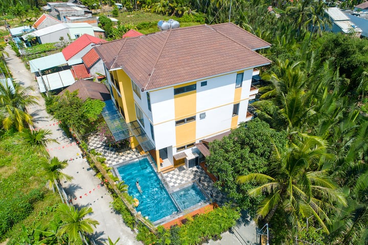 10br Pool Villa With Coconut View/free Breakfast - Hội An