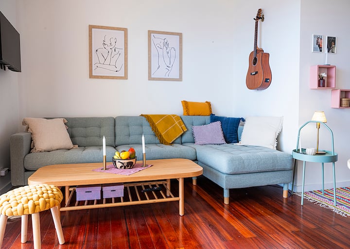 Caniço - Bright & Spacious 3br Flat With Sea View - Madeira Island