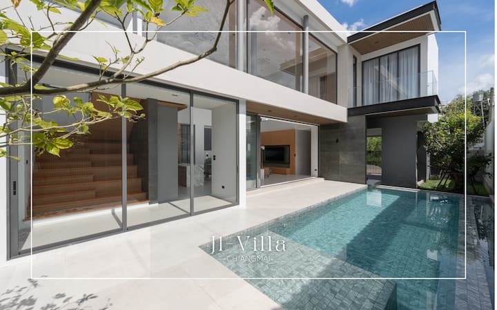 Horizon J1 Villa | Private Pool 3br Near Nimman - Chiang Mai