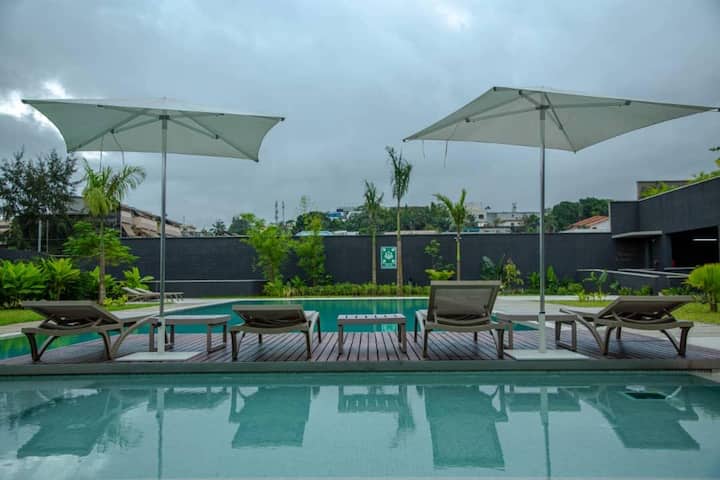 Residence Bahia Appart F2 Moderne/riviera Bonoumin - Abidjan