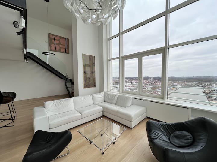 Penthouse Magnifique Vue Sur Bx - Vilvoorde