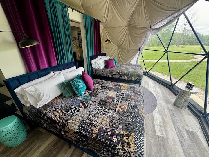 Dome 8: Boho Glam Getaway - South Haven, MI