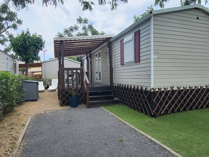 Mobil Home Climatisé 6/8 Pers 40m2 - Sérignan