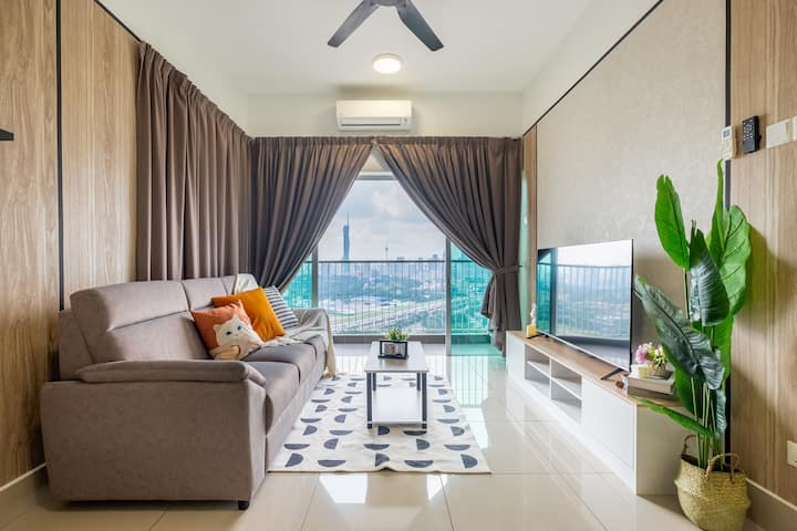 Spacious 3r3b Super Convenient & Mrt Razak City - Kuala Lumpur