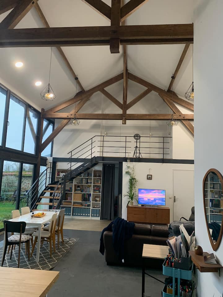 Countryside Loft -30min To Paris - Montfort-l'Amaury