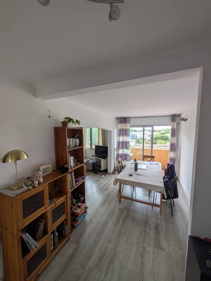 Chambre Dans Un T4 Avec Balcon - 蒙彼利埃