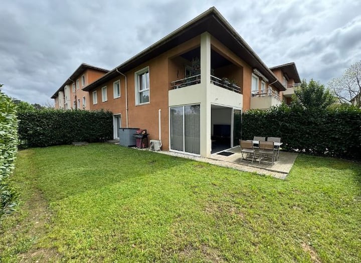 Bel Appartement Avec Jardin En Residece - Colomiers
