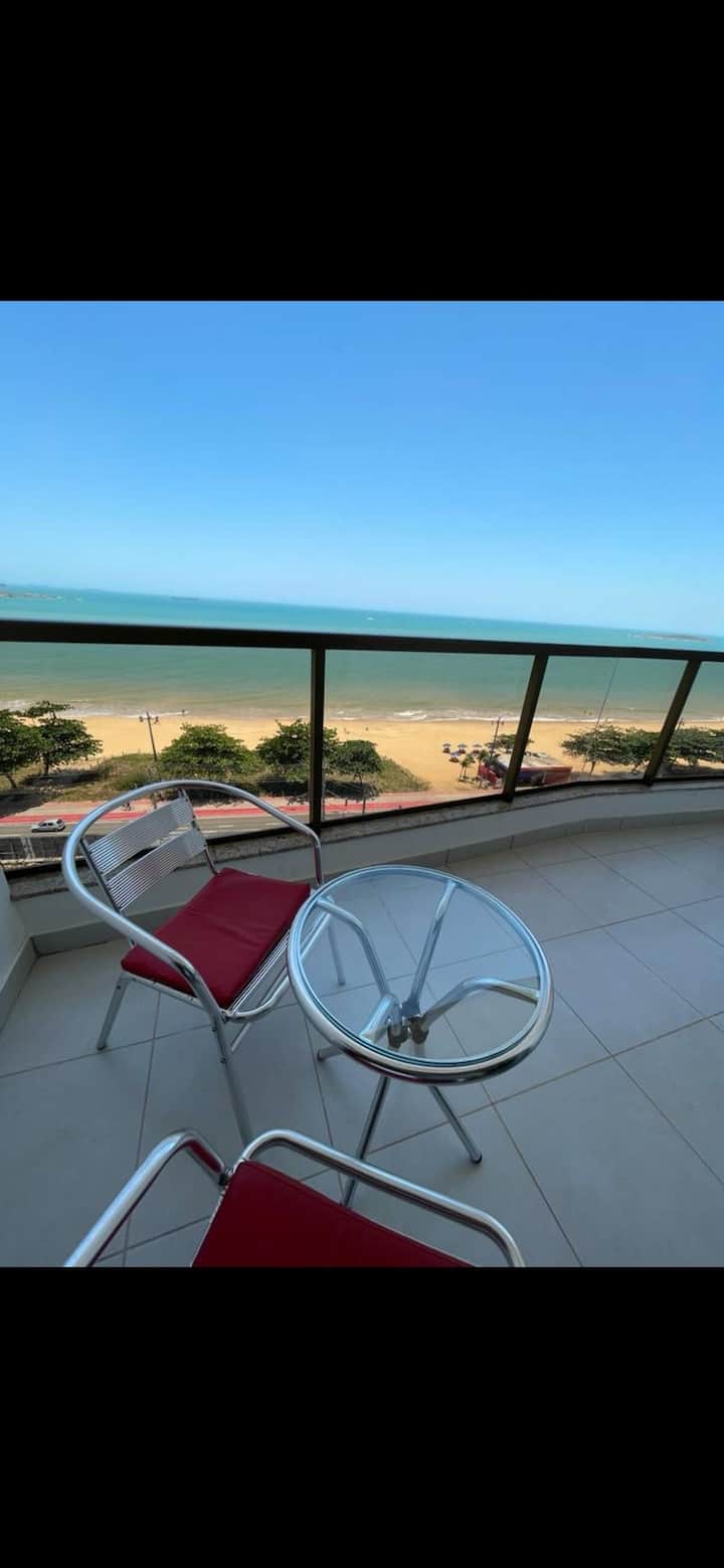Pé Na Areia - Frente Para O Mar - Vila Velha